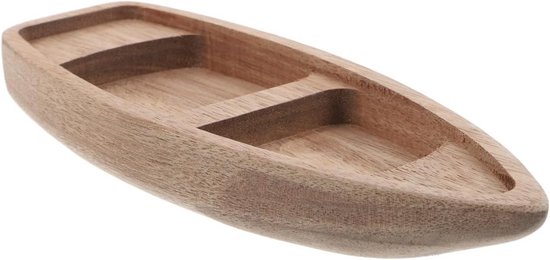 Houten Boot Model Knutselpakket - Onbewerkt Hout voor Decoratie en DIY ...