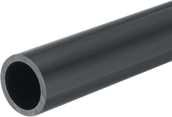 Ronde, Stijve PVC Buis Donkergrijs - Diverse Maten voor Installaties en ...