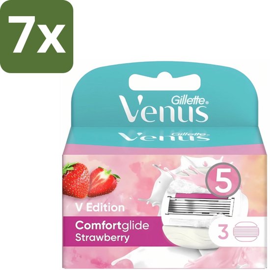Gillette - Venus Comfortglide - Strawberry - Zoete geur en hydratatie ...