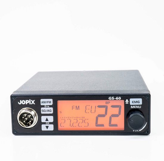 Mobiele CB Radio 40 Kanalen AM/FM 12/24V met Automatische Squelch | bol