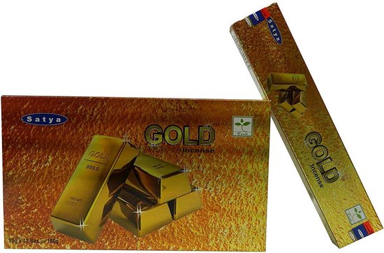 Gouden Wierook Staven 15 Gram - Langdurige, Natuurlijke Geur | bol
