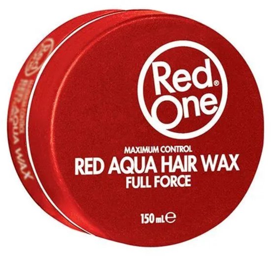 Red One Aqua Hair Wax Red 150 ml - Voordeelverpakking - 4 stuks ...
