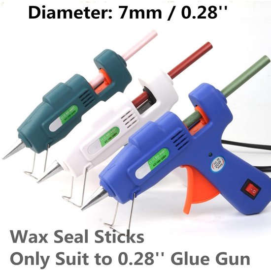 100 Stuks Sealing Wax Staven voor Lijmpistool - Veel Kleuren Lakstiften ...