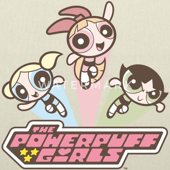 Powerpuff Girls Vintage Tas van stof | bol