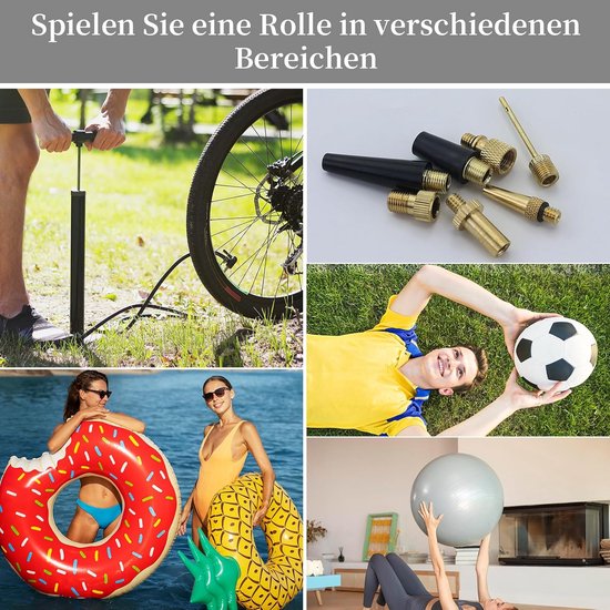 Universele Fietsventiel Adapter Set - Schrader, Presta en Dunlop ...