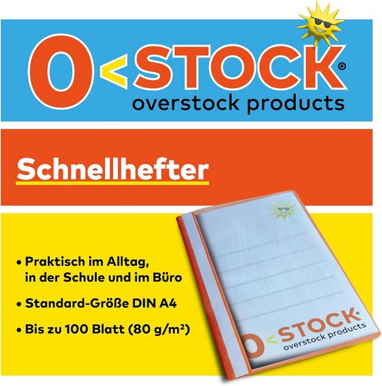 Set van 15 A4 Instelbare Mapjes in 5 Kleuren – Stevige Archivering met ...
