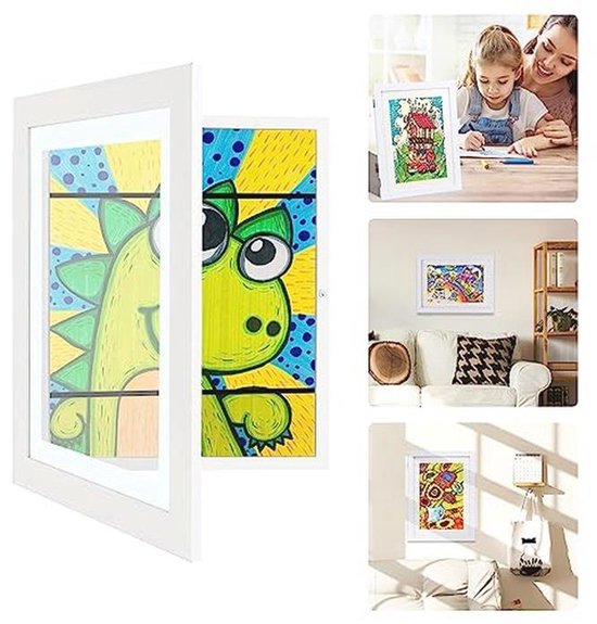 Vulbare fotolijst voor kunstwerken voor kinderen - 26 x 35 cm ...