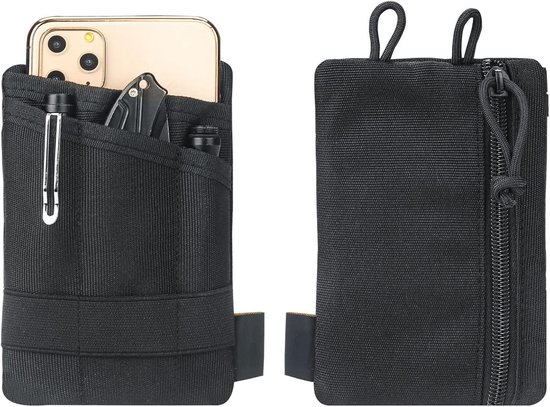 Compact Pocket Organizer voor Mannen - Mini Portemonnee en ...