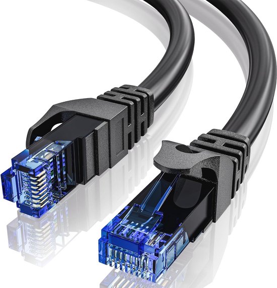 Ethernet Kabel 5m Cat 6 High-Speed Netwerkkabel RJ45 UTP 250 MHz Voor ...