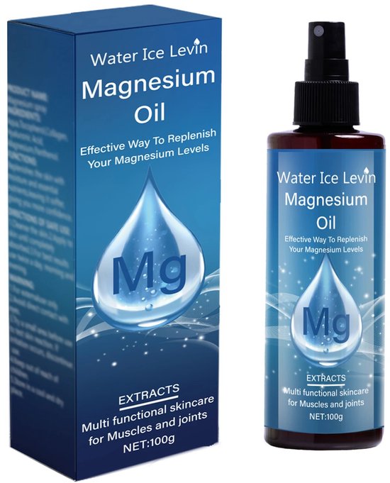 Magnesium Olie Spray | Magnesium Spray | Water Ice Levin Magnesium Oil ...