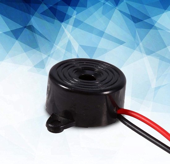 Hoog-Decibel Piezo Buzzer Zoemer met 120mm Kabel - Elektronische ...
