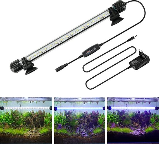 Lampe d'aquarium LED BELL LIGHT ‎SZD-ATL-30A avec minuterie, lampe d ...