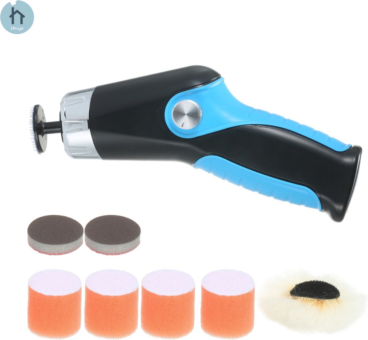 QUALY Polijstmachine - Polijstmachine Auto Compact - Scratch Remover ...
