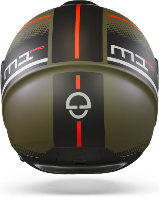 Schuberth M1 Pro Mercury Groen Grijs Jethelm L | bol.com