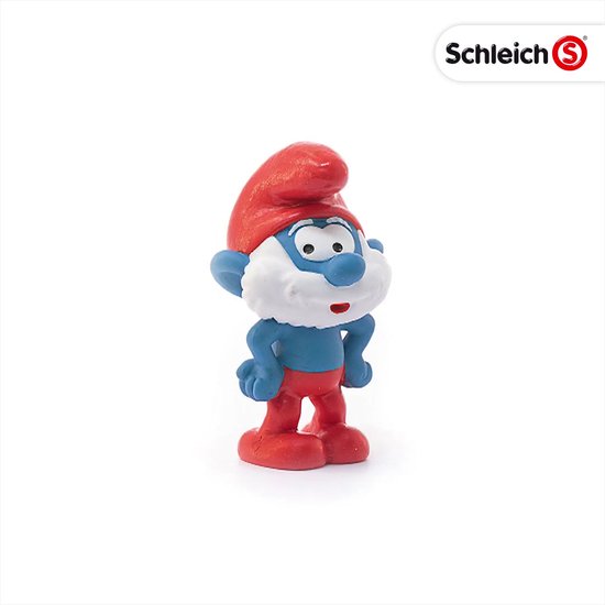 Schleich Grote smurf 20814 - Speelfiguur - De Smurfen - 3,2 x 3,3 x 5,6 ...