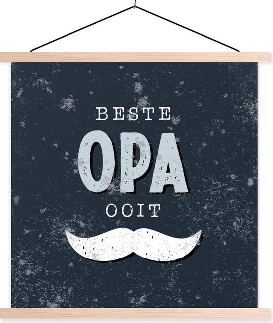 Posterhanger incl. Poster - Schoolplaat - Kado man - Spreuken - Quote ...