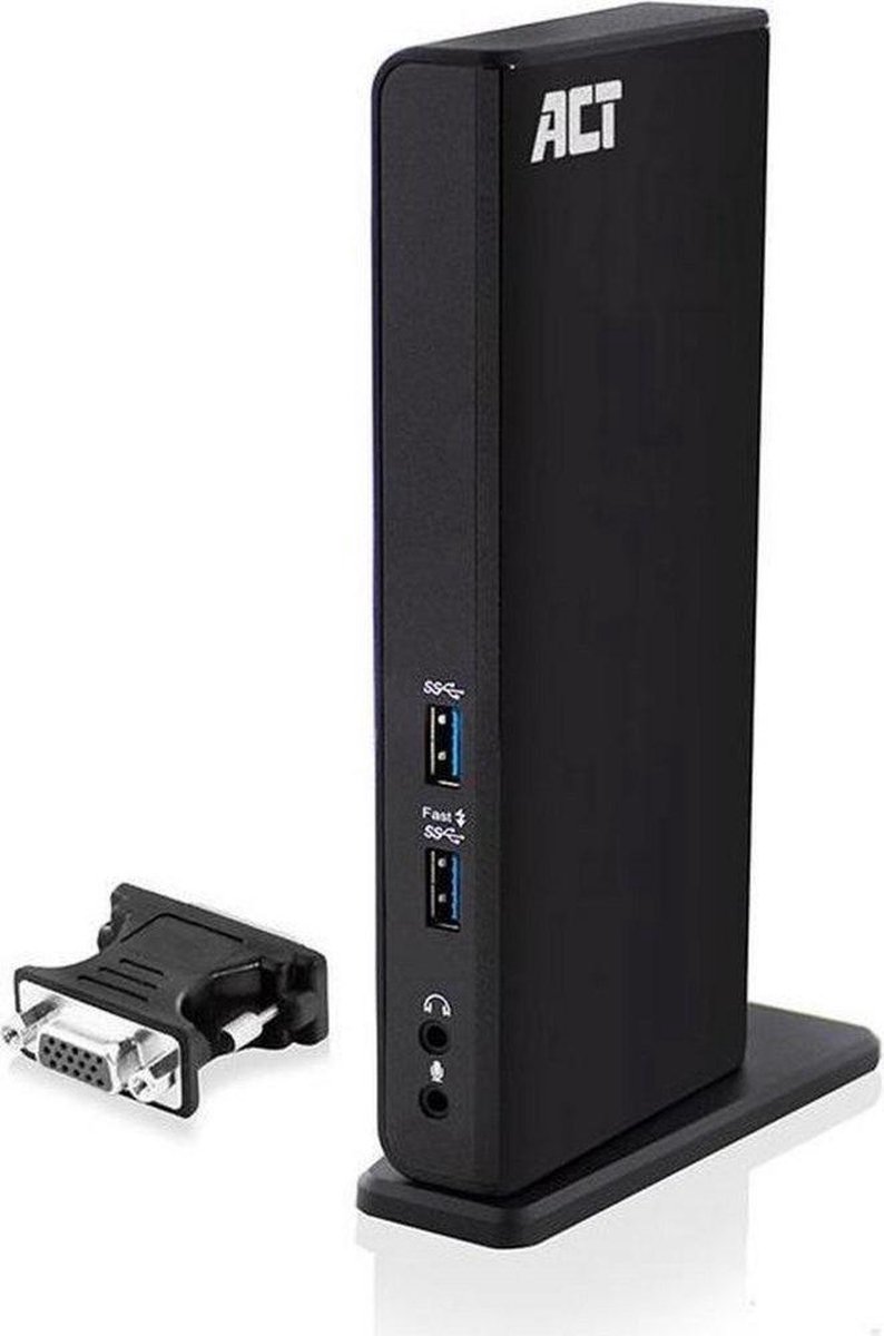ACT Docking station USB 3.1 Gen1 Docking station, met HDMI, DVI,USB ...