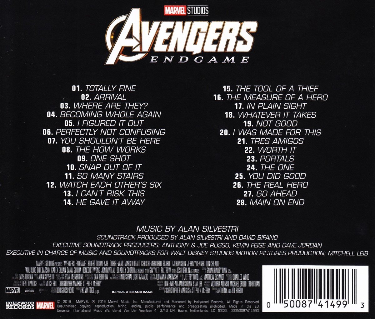 Various Artists - Avengers: Endgame (CD) (Original Soundtrack ...