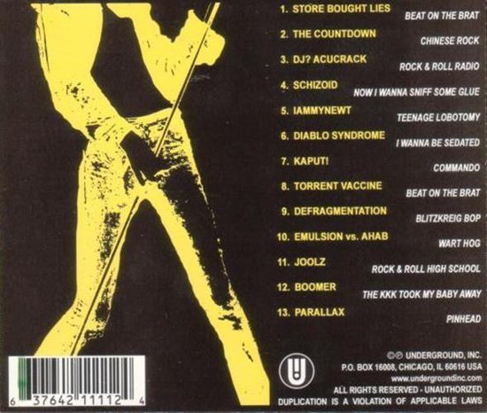 Various Artists - Gabber Gabber Hey (A Ramone S (CD), various artists ...