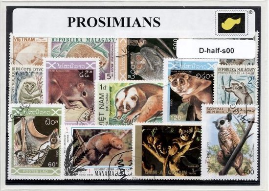 Halfapen – Luxe postzegel pakket (A6 formaat) - collectie van ...