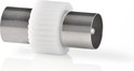 Nedis Satelliet- en Antenne-Adapter | IEC (Coax) Male | IEC (Coax) Male | Verguld | 75... | bol.com