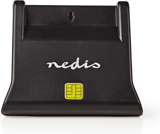 Nedis Kaartlezer - Smart Card (ID) - USB 2.0 | bol