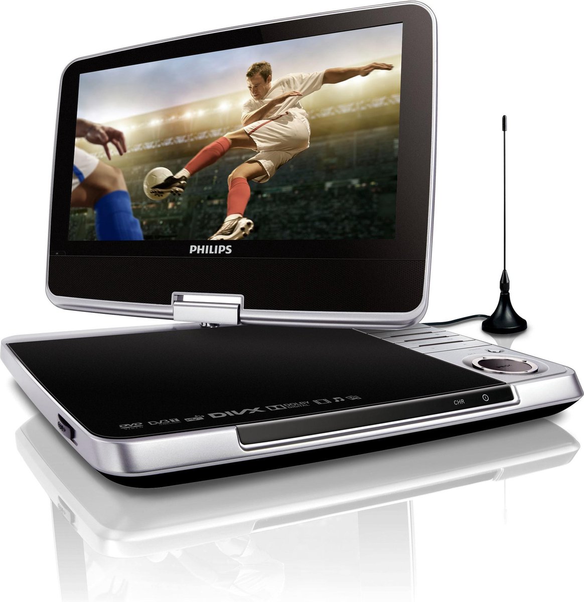 Philips PD9025 - Portable DVD-speler - Zwart | bol.com