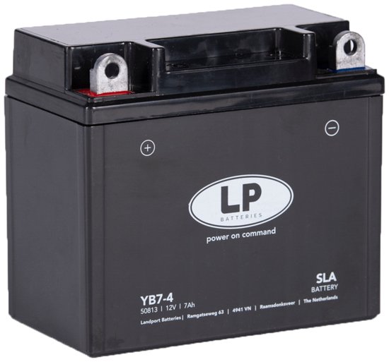LANDPORT (LP) SLA YB7-4 AGM MOTOR ACCU 12 VOLT 7 AH (50813 - MS LB7-4 ...
