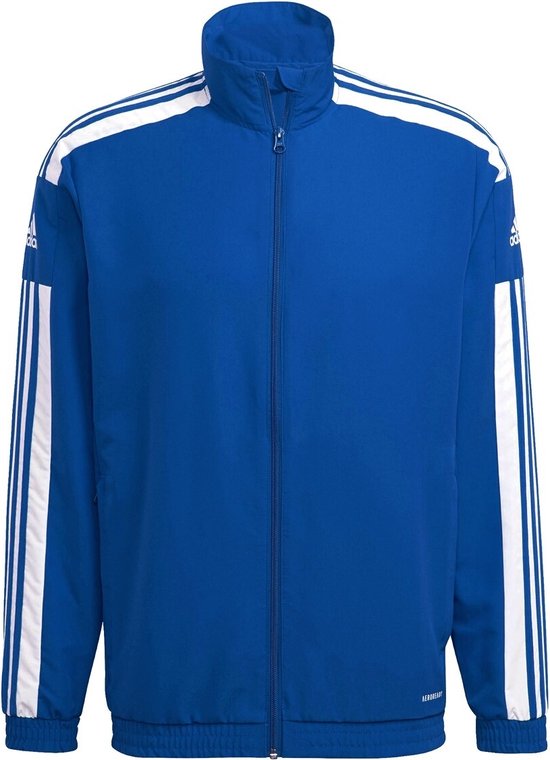 adidas - Squadra 21 PRE Jacket - Presentatiejack - M - Blauw | bol
