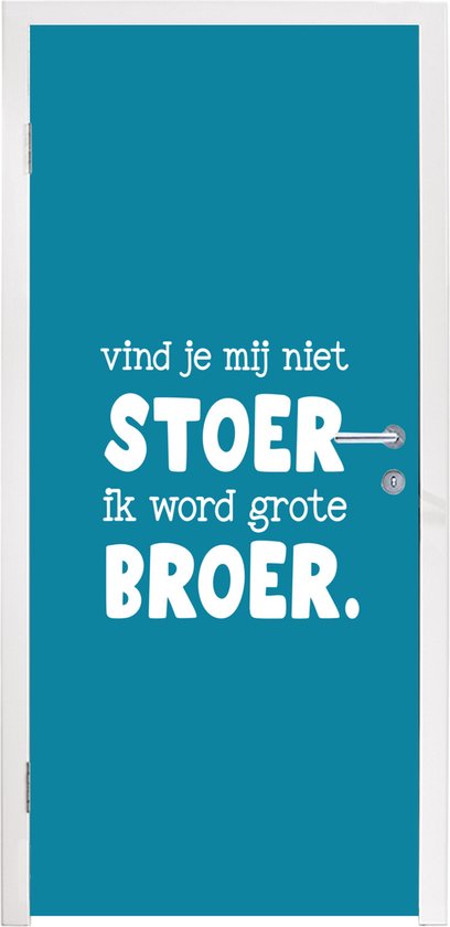 Quotes - Spreuken - Ik word grote broer - Broers - Broer Aluminium | bol