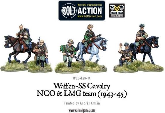 Waffen SS Cavalry NCO & LMG 1942-45 | bol.com