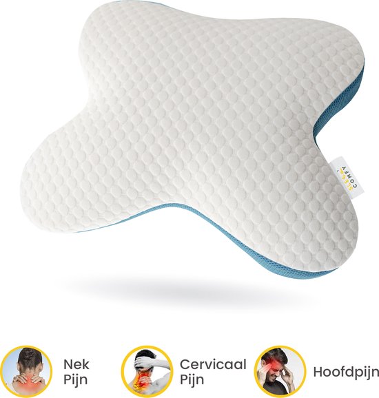 Sleep Comfy - Traagschuim Serie - Hoofdkussen - Hoofdkussen Slaapkamer - Orthopedisch... | bol.com