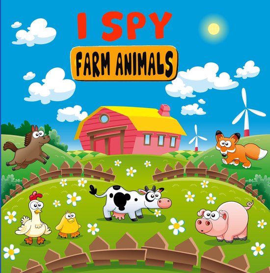 I Spy Book for Kids - I Spy Farm Animals (ebook), Green Planet House ...