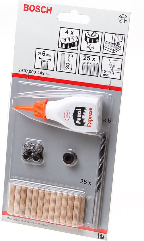 Bosch deuvelset 6 | bol