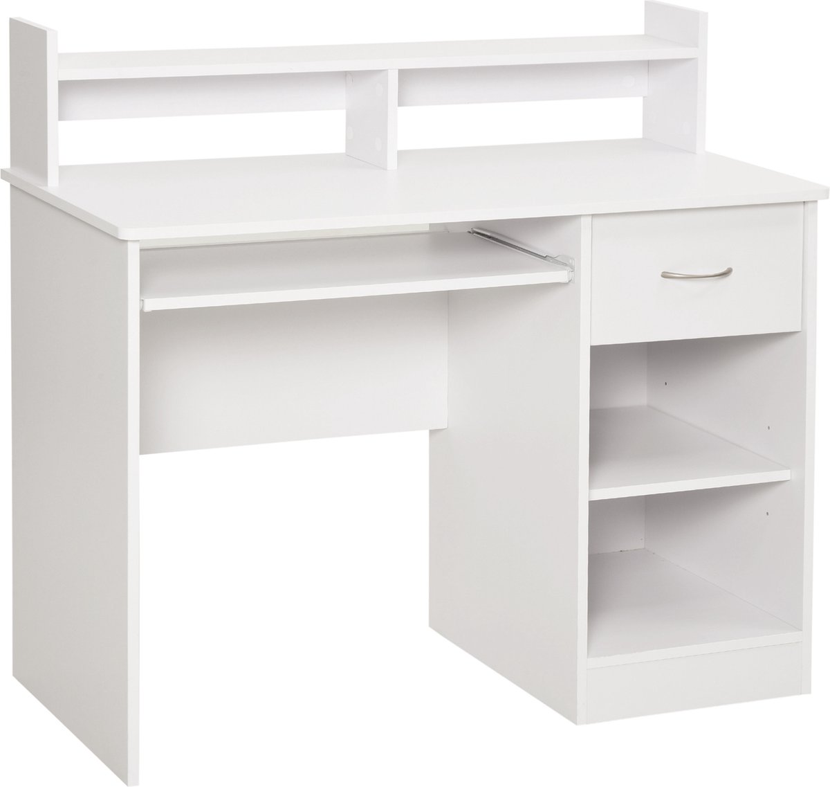 HOMCOM Computertafel kantoortafel speeltafel pc-tafel met lade 836-262 ...