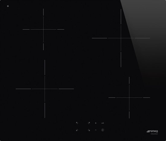 SMEG SI2641D Inductiekookplaat - Zwart - 60 cm - 4 zone(s) | bol