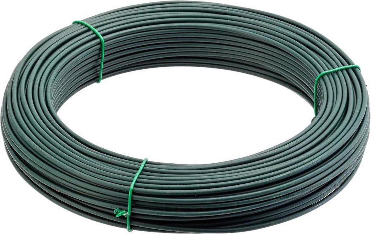 Spandraad Groen Geplastificeerd 3,8mm 500m | bol.com