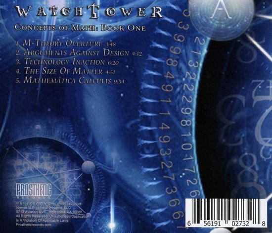 Concepts Of Math : Book One, Watchtower | CD (album) | Muziek | bol