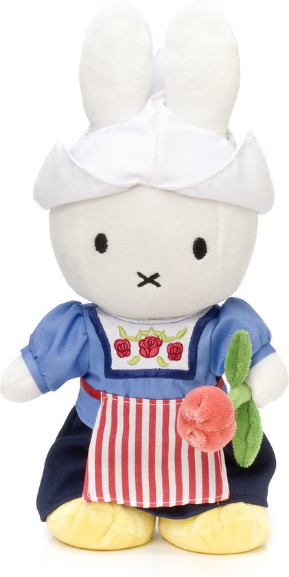 Nijntje - Knuffel - Boerin met tulp - 24cm | bol.com