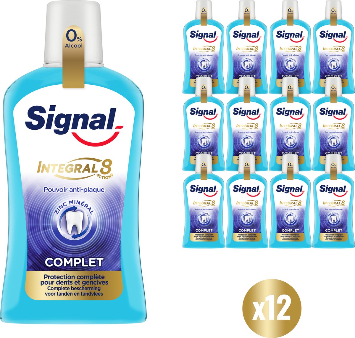 Signal - Mondwater Complet - Integral 8 - Mondwater zonder alcohol ...