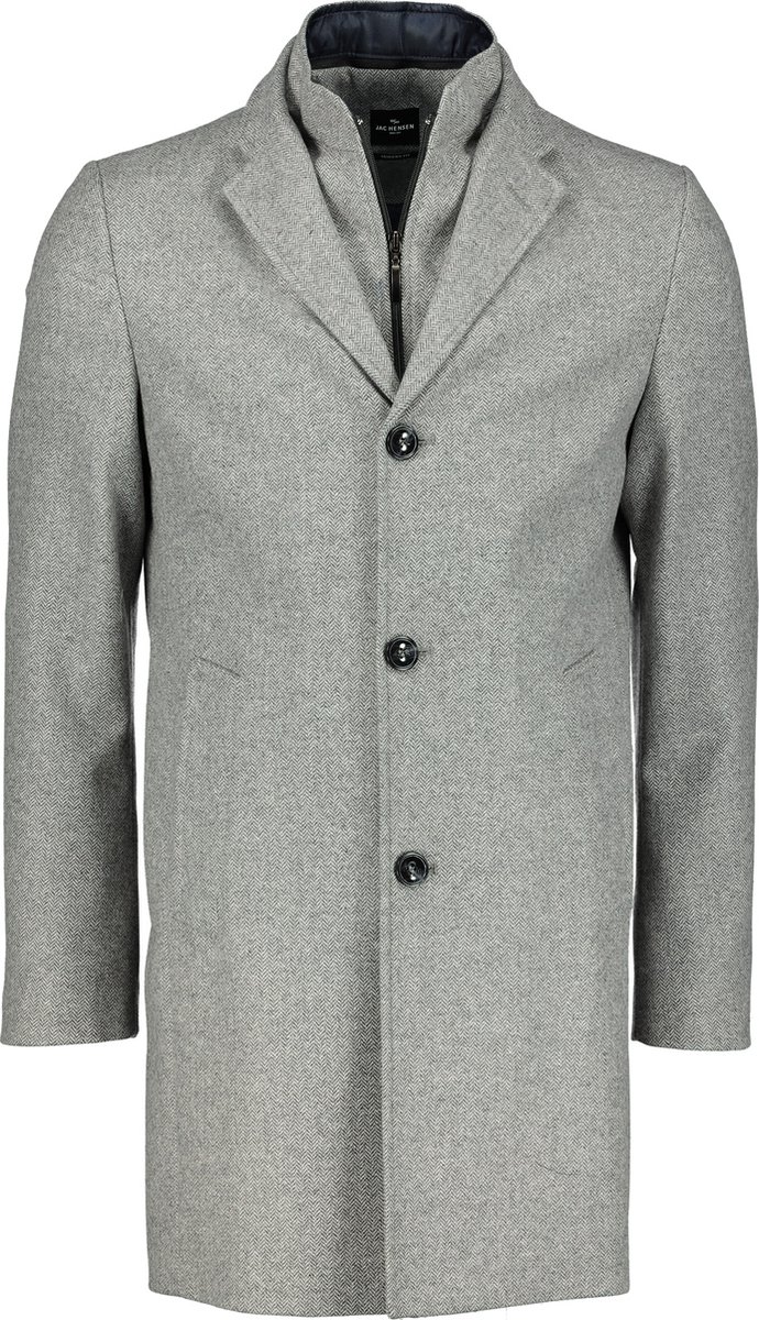 Jac Hensen Jas - Modern Fit - Grijs - 62 | bol.com