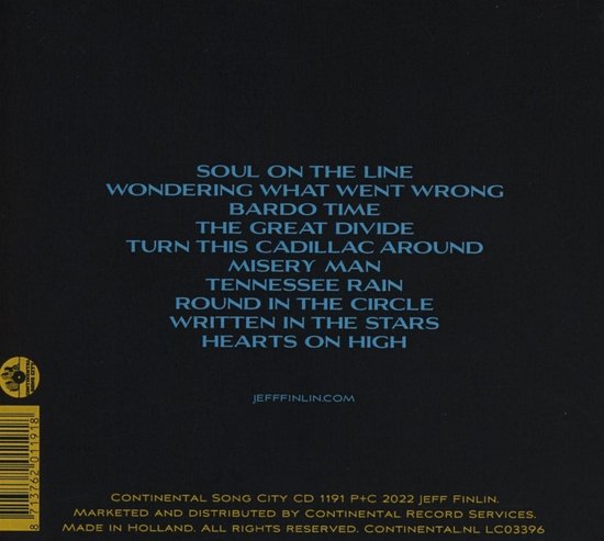 Jeff Finlin - Soul On The Line (CD), Jeff Finlin | Muziek | bol