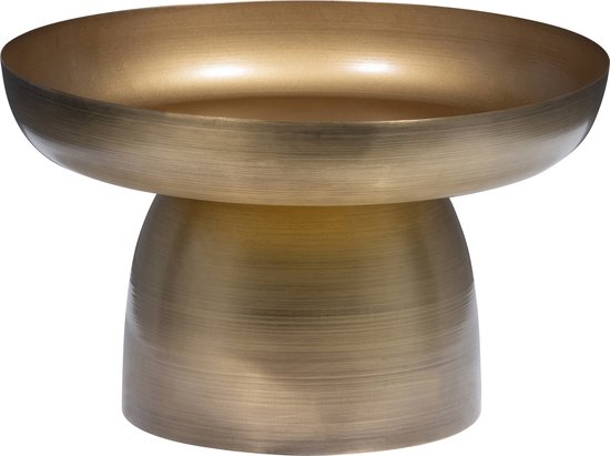 WOOOD Kyle Schaal - Metaal - Brass - 24x41x41 | bol.com