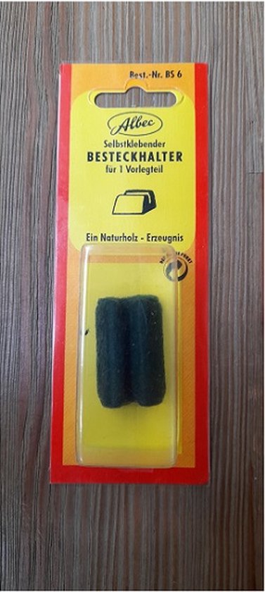 ALBEC - B-steg - Blokje voor 1 vleesvorkje/sauslepel | bol