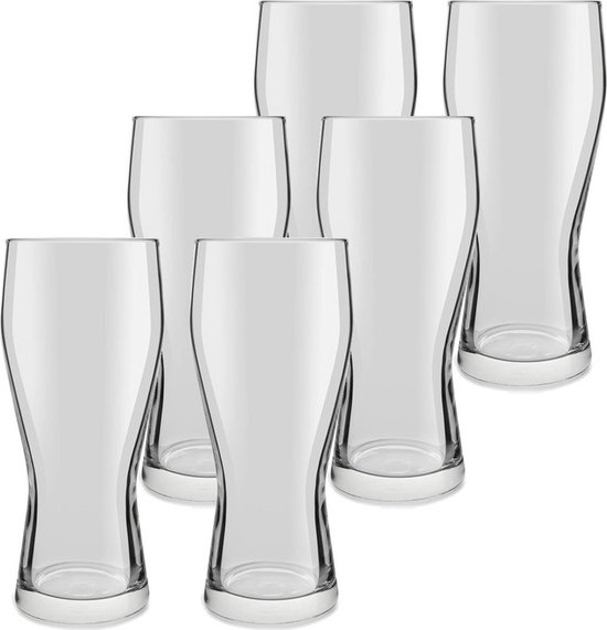 Royal Leerdam Bierglazen Mainz - 12x stuks - 400 ml - speciaal bier glazen | bol