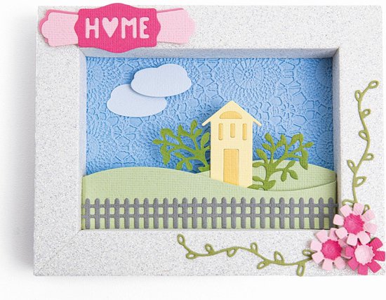 Sizzix Thinlits Die Set nr2 Shadow Box Frames 3pieces | bol