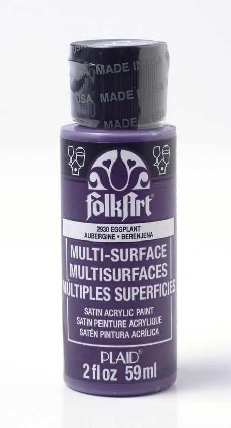 Acrylverf Multi Surface – Universele Acrylverf – Paarse Hobbyverf ...