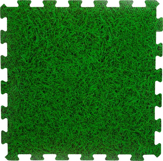 32x stuks foam puzzelmat zwembadtegels/fitnesstegels gras 50 x 50 cm | bol