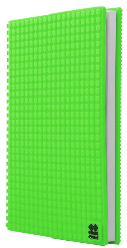 Pixie Crew Dagboek Met Siliconen Paneel A5 Groen | bol