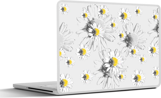 Laptop sticker - 15.6 inch - Madelief - Kamille - Bloemen - Patronen ...